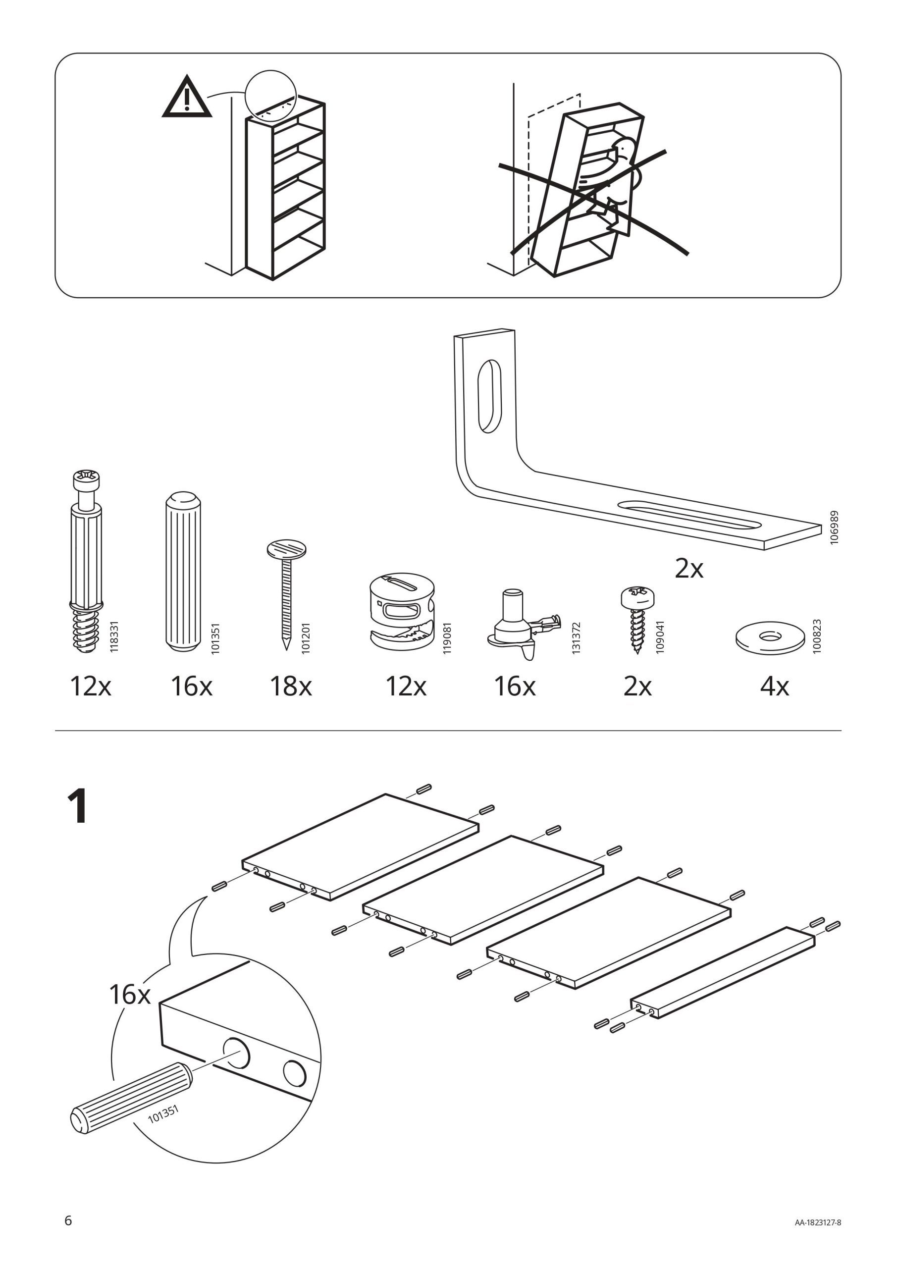 Instructions of Legend: IKEA